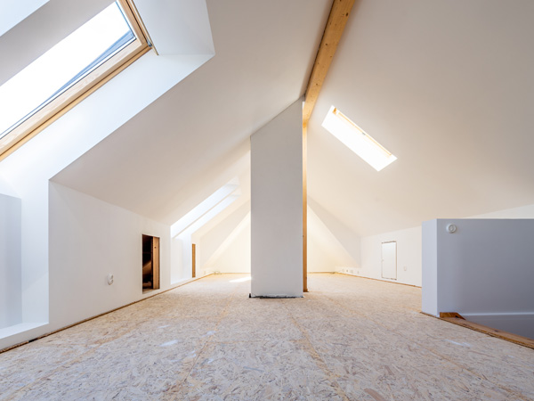 Aménagement des combles perdus Rouen | P3F Combles